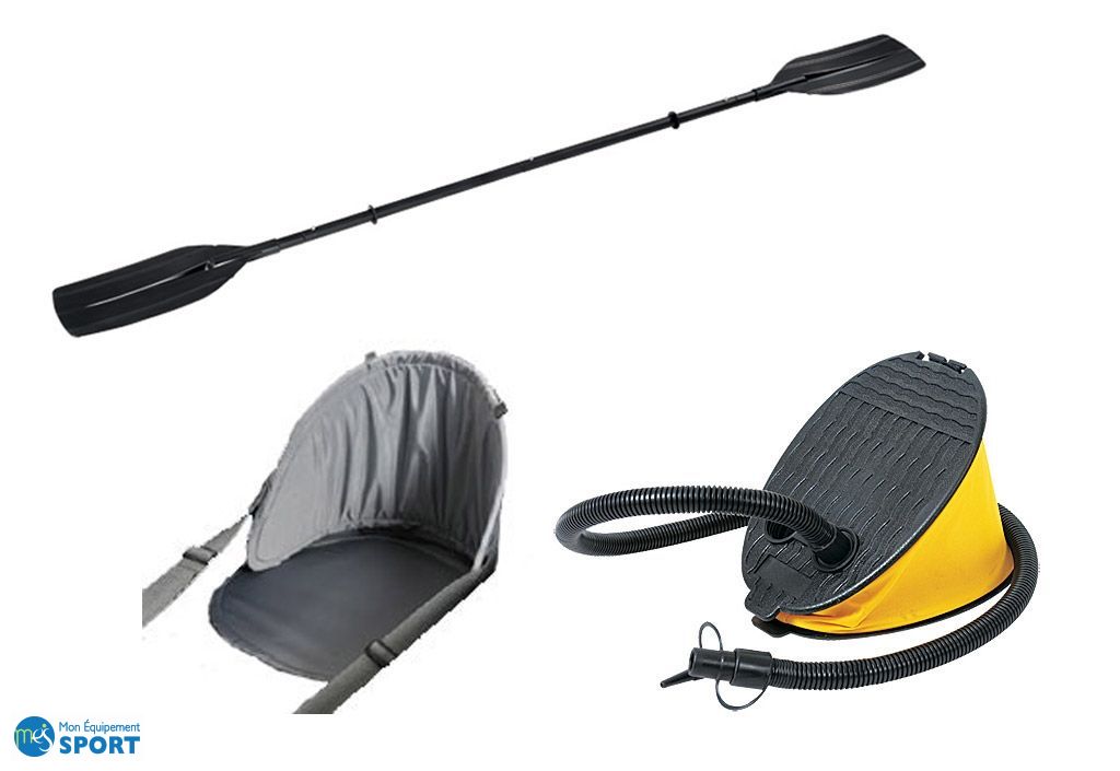 Kayak Gonflable Tortuga 2 Places 395x90 cm - Zray