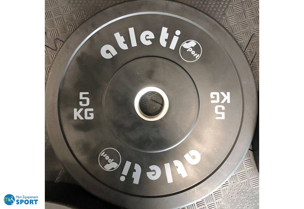 Poids musculation, disque, haltère 10 kg, 5 kg - Mon Equipement Sport