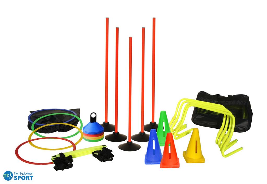 Matériel entrainement de foot, mur de tir, plots - Mon Equipement Sport