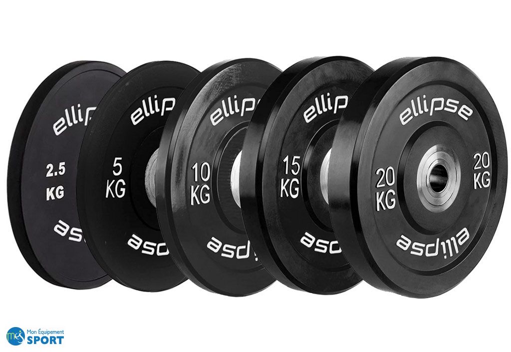 Set de disques Crossfit Ellipse de 2,5 à 20 kg - Ellipse