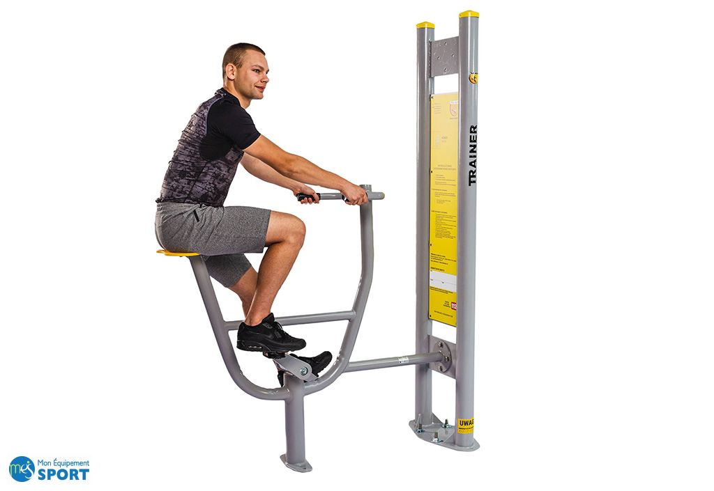 Vélo outdoor en acier galvanisé pour collectivités - Trainer